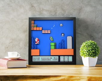 Video Game Shadow Box | Etsy