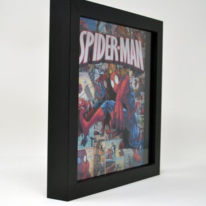Spiderman Comic Book 3D Shadow Box Wall Art - Etsy