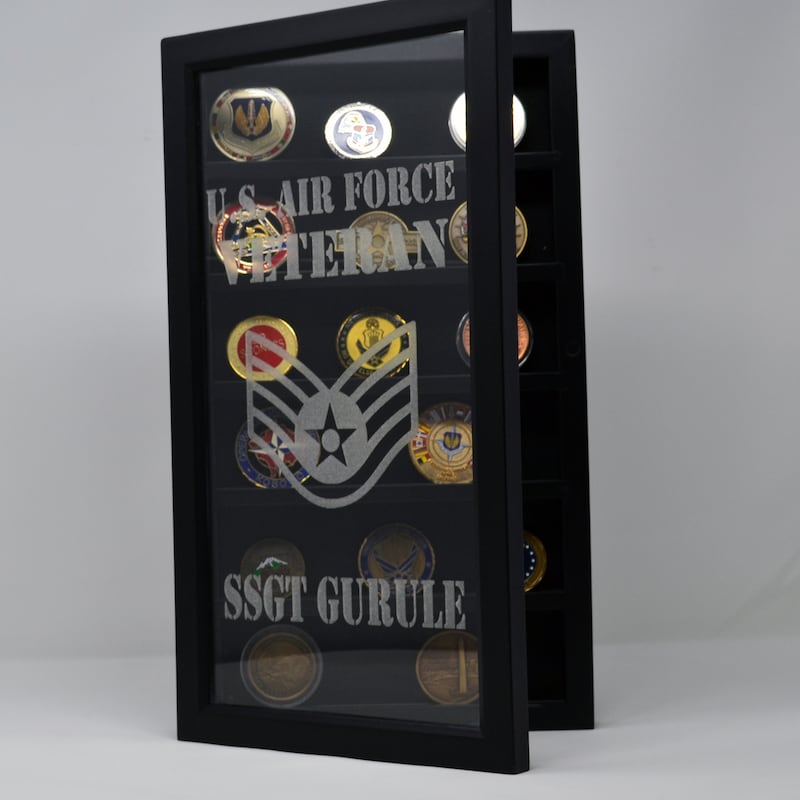 Challenge Coin Display Case - Etsy