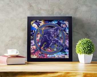 Spiderman Spiderverse Comic Book Cover 3D Shadow Box Decor - Etsy