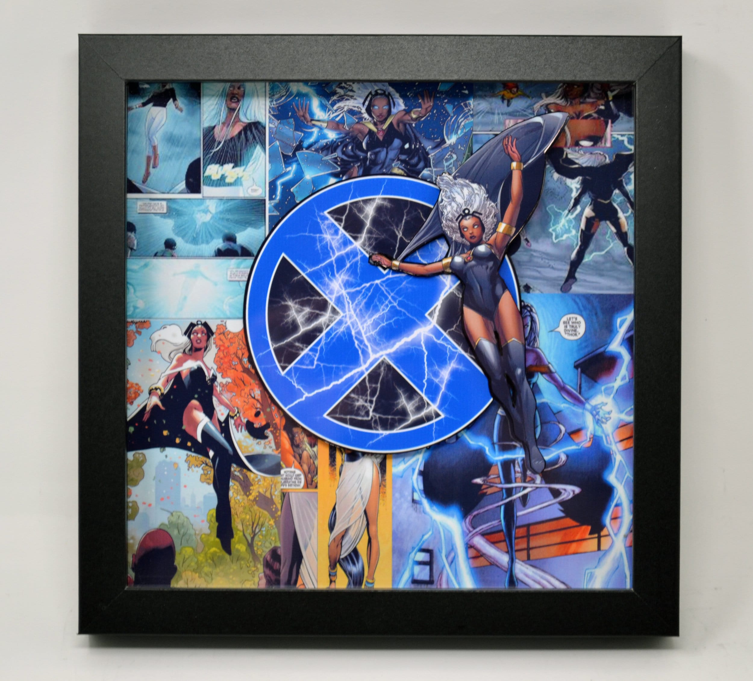 Storm Xmen 3D Comic Book Shadow Box Decor - Etsy