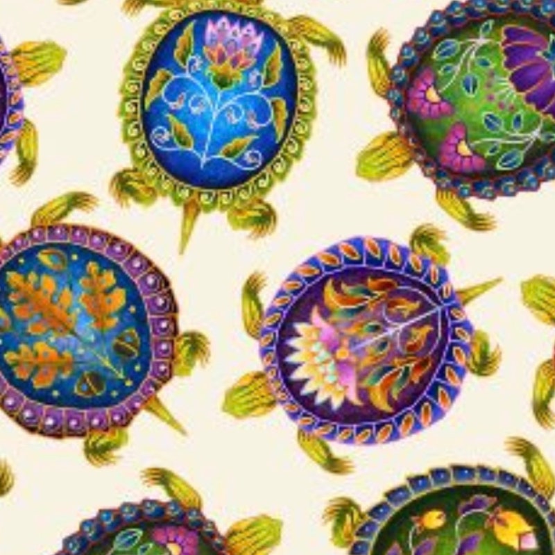 Turtle Fabric - Etsy
