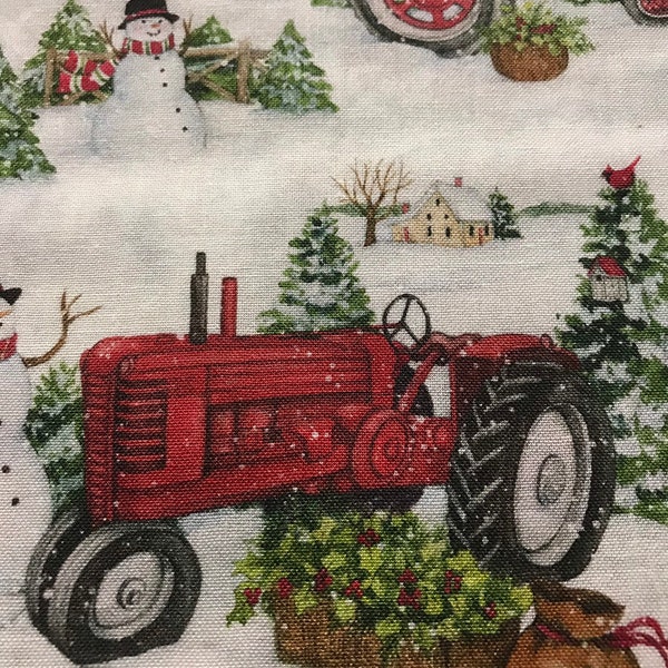 Tractor Fabric - Etsy