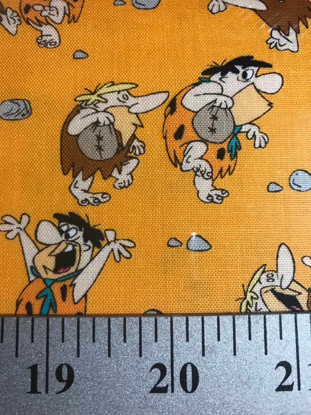 Flintstones Fabric #2 Fred and Barney - Etsy