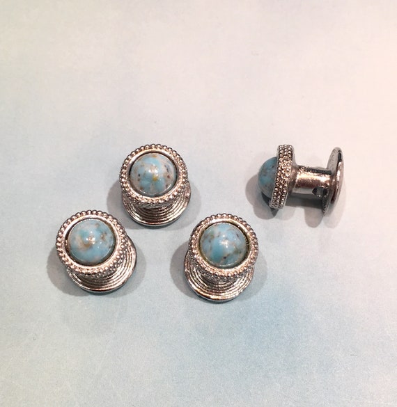 Vintage Sphinx Smoking Buttons Round Turquoise Color Sold by - Etsy