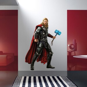Thor Full Color Decal, Thor Full Color Sticker, Thor Wall Art Cn 148 - Etsy