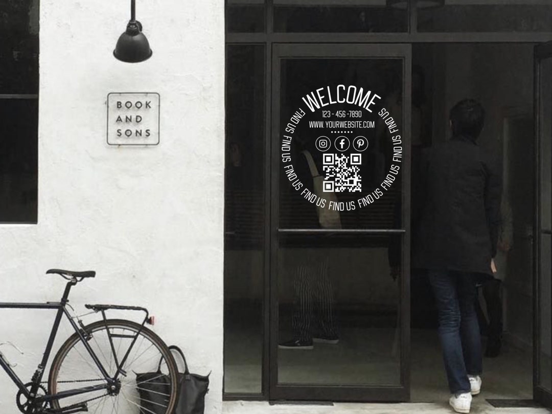 Hours Decal Office Hours Decal Hours of Operation Decal - Etsy