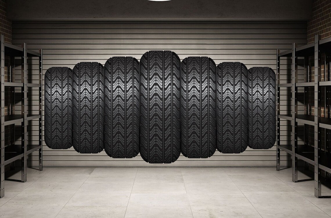 Tires Full Color Decal, Dealership Full Color Sticker, Wall Art, Cn 089 ...