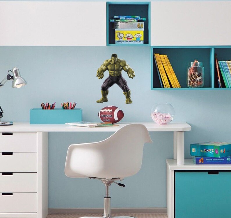Hulk Full Color Decal Hulk Full Color Sticker Hulk Wall Art - Etsy