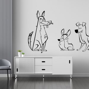 Window Dog Stickers Vinyl Decal Wall Decor Dog Grooming Vet Tech Week ...