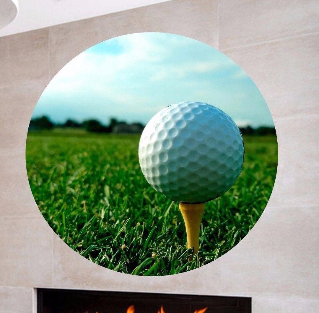 Golf Color Decal, Golf Art, Golf Decor, Golf Sticker, Golf Decal, Cfb ...