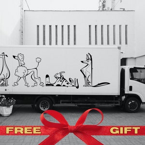 Window Dog Stickers Vinyl Decal Wall Decor Dog Grooming Vet Tech Week ...