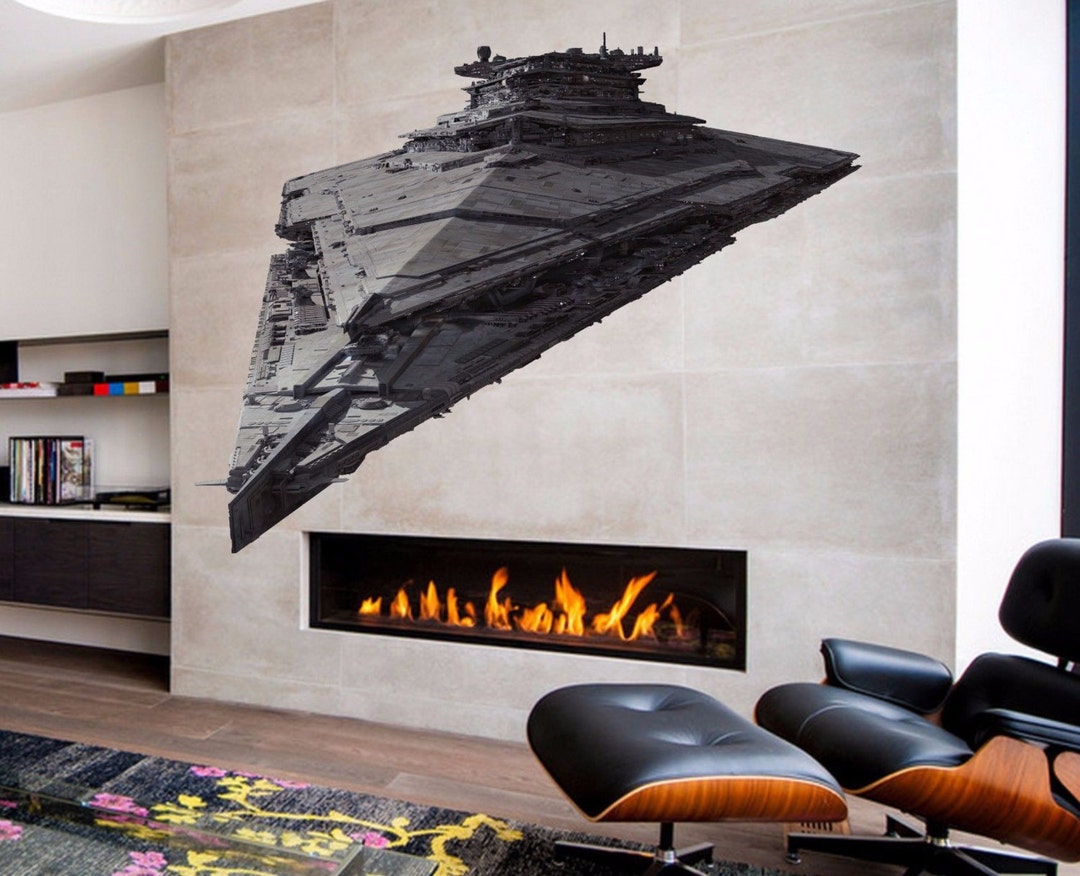 Empire Star Destroyer Full Color Decal Star Wars Full Color - Etsy