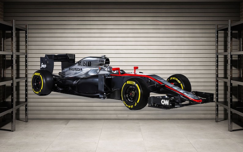 Formule 1 Full Color Decal, F1 Full color sticker, art mural, mur cn ...