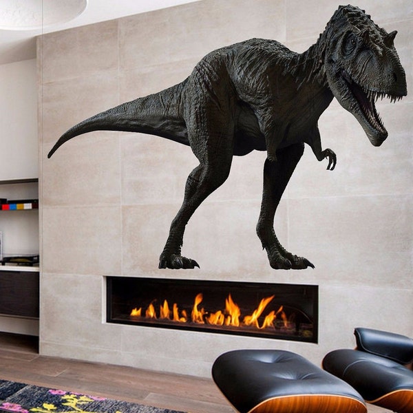 T Rex Wall Decal - Etsy