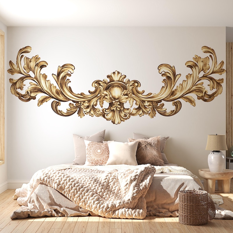 Gold Ornate Headboards - Etsy