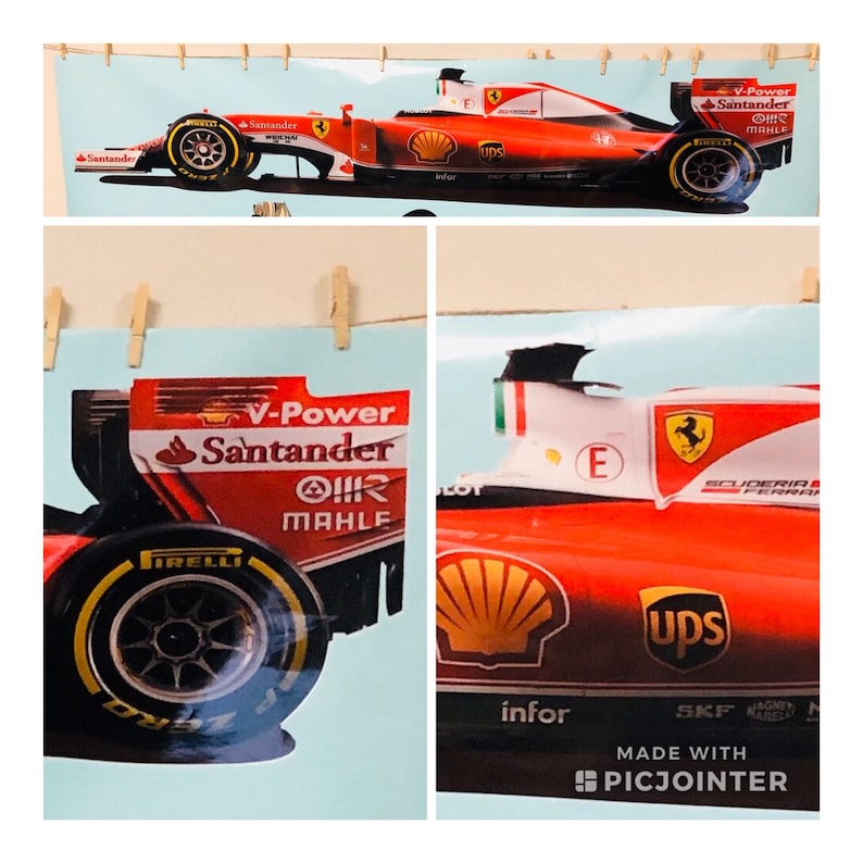 Formula 1 Full Color Decal F1 Full Color Sticker Wall Art - Etsy UK