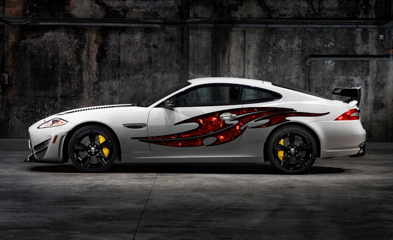 Tribal Skulls Full Color Car Vinyl Design Tribal Skull Car - Etsy