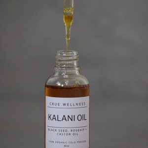 KALANI OIL- Castor Oil, Black Seed Oil, Rosehip Oil- 30 Ml - Etsy