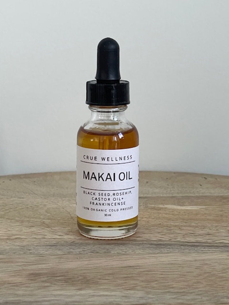 MAKAI OIL Castor Oil Black Seed Oil Rosehip Oil Frankincense 30 Ml - Etsy