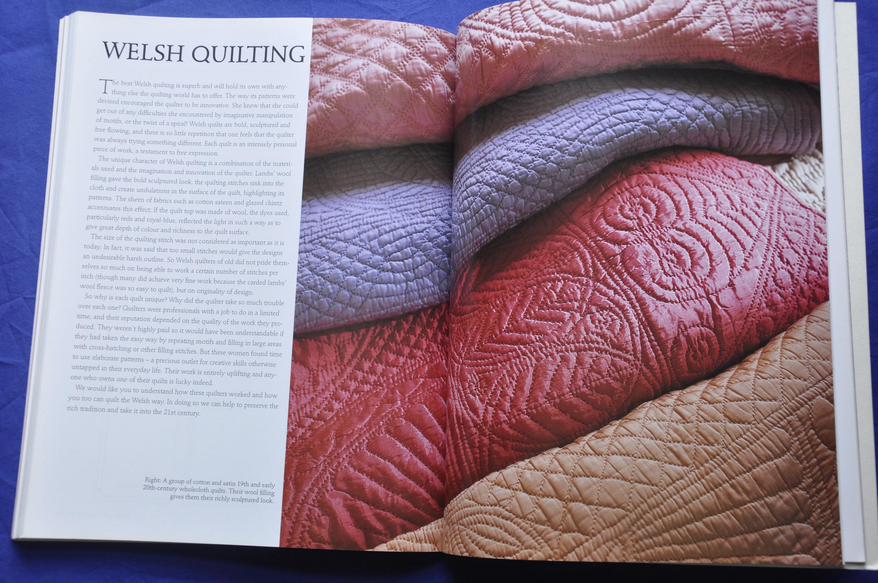 Making Welsh Quilts - the Textile Tradition That Inspired the Amish? by ...