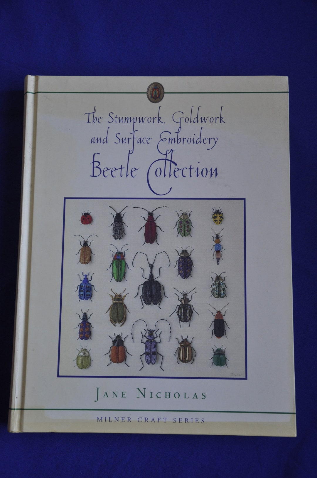 The Stumpwork Goldwork and Surface Embroidery Beetle Collection by Jane Nicholas - Etsy