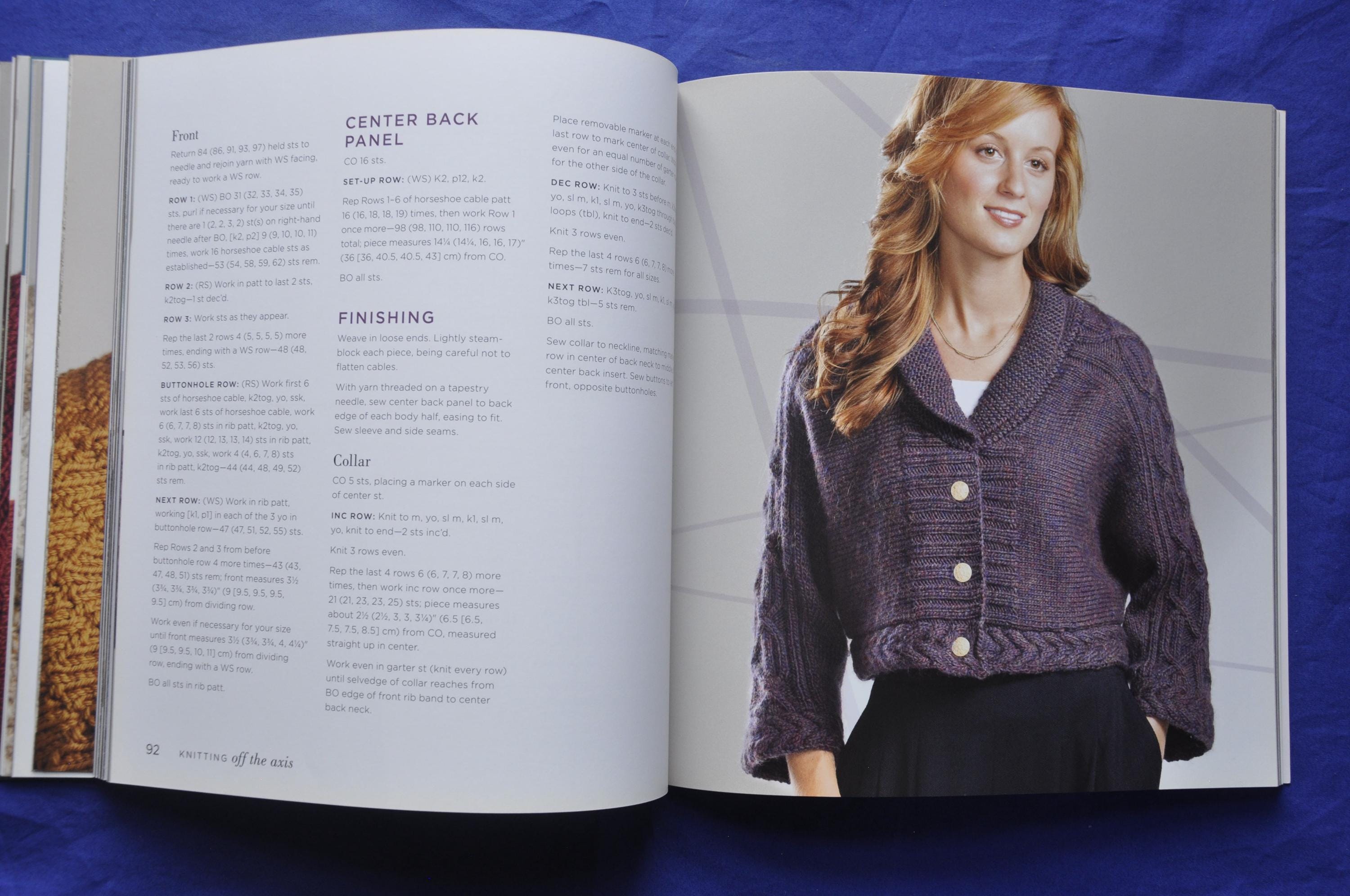 Knitting off the Axis - 15 Projects and Techniques for Sideways ...