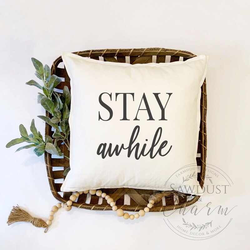 Sit Stay Pillows - Etsy