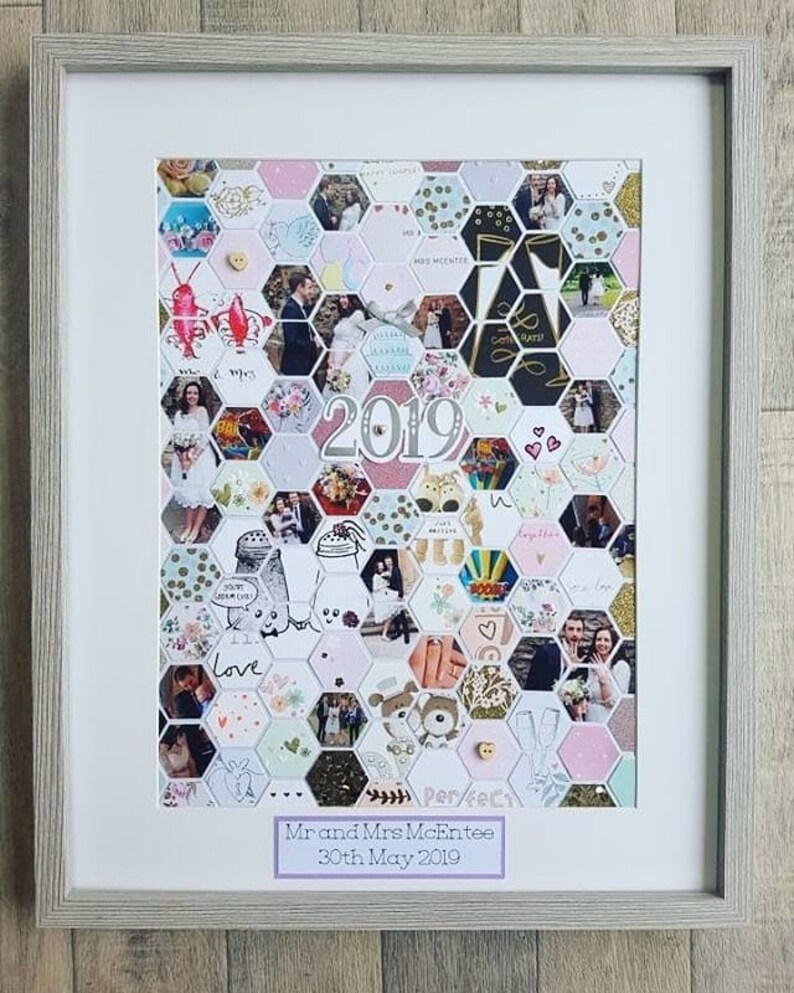 Gift Voucher Handmade Bespoke Card Frame Wedding Birthday - Etsy UK