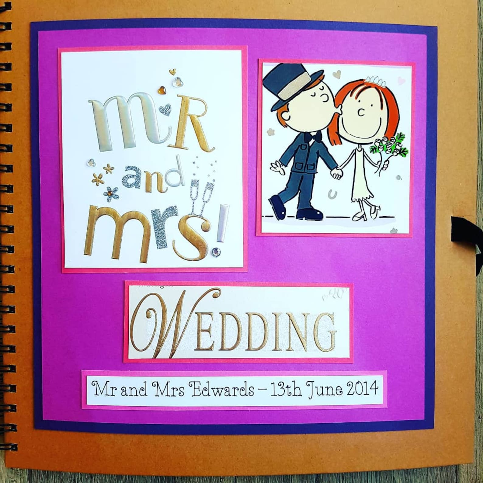 Gift Voucher Handmade Bespoke Card Frame Wedding Birthday - Etsy UK