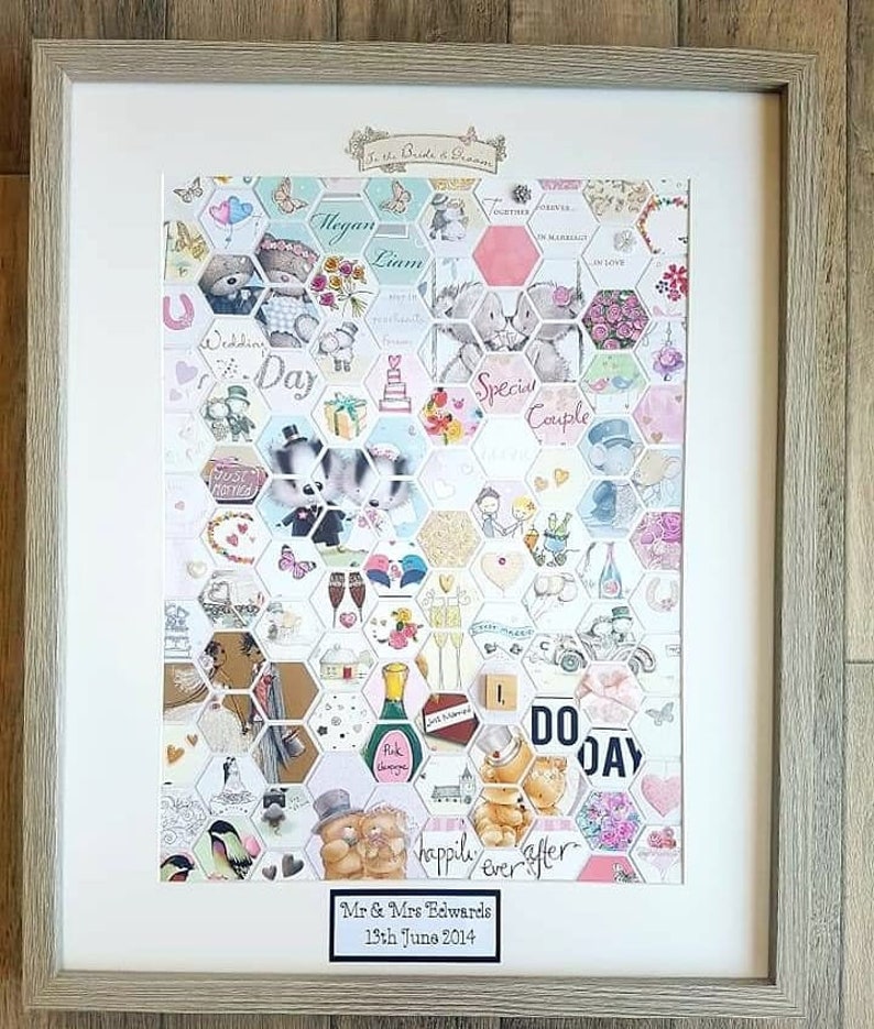 Gift Voucher Handmade Bespoke Card Frame Wedding Birthday - Etsy UK