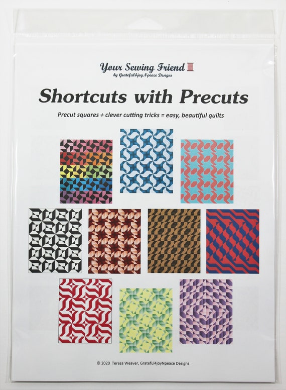 Quilt Pattern Collection for Precut Squares and Yardage : 10 | Etsy