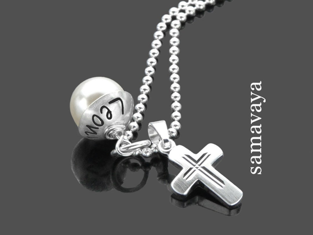 Name Necklace Engraving Gift Confirmation Communion Youth Consecration ...