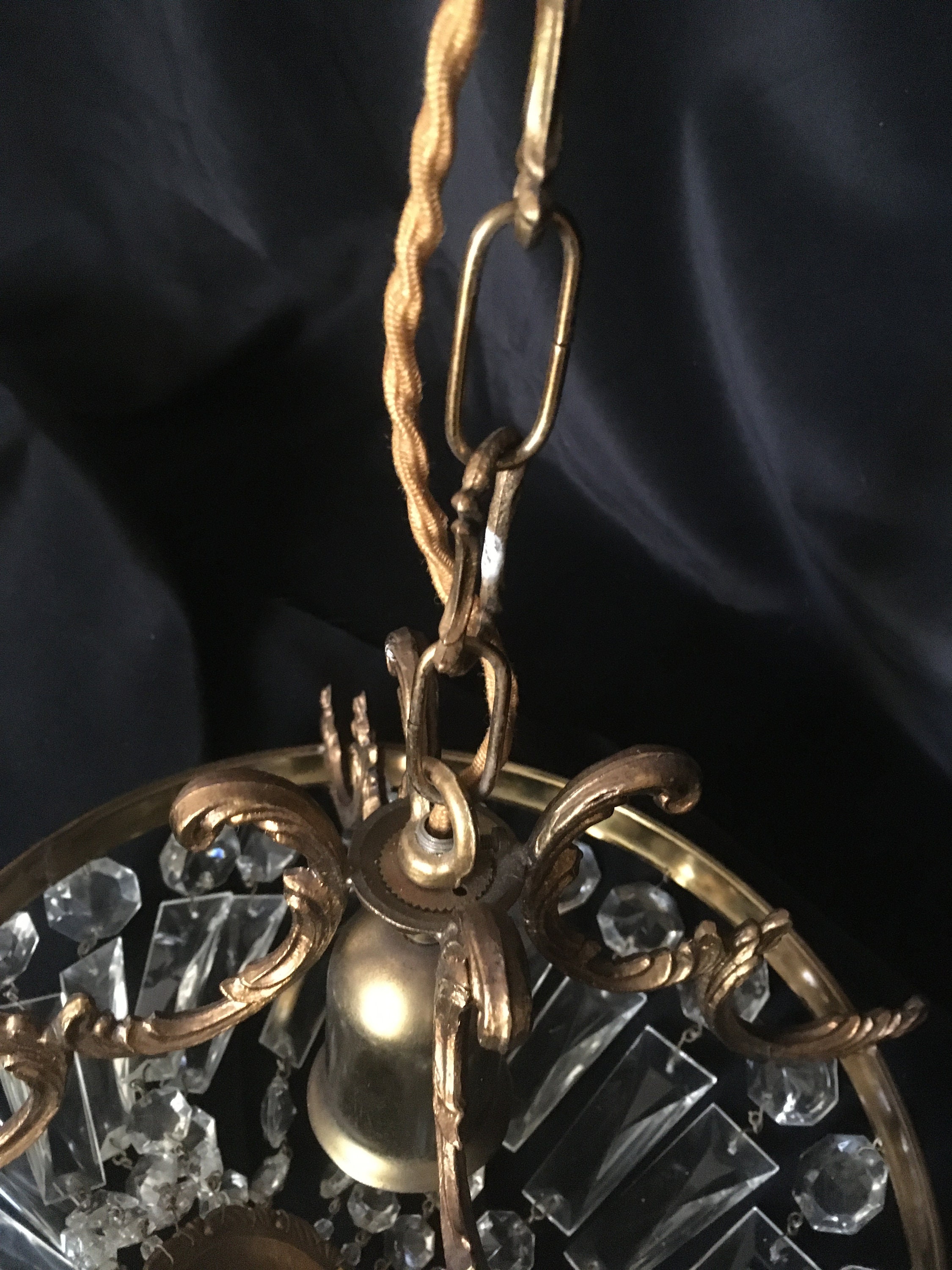 Crystal Chandelier Montgolfiere Shape - Etsy