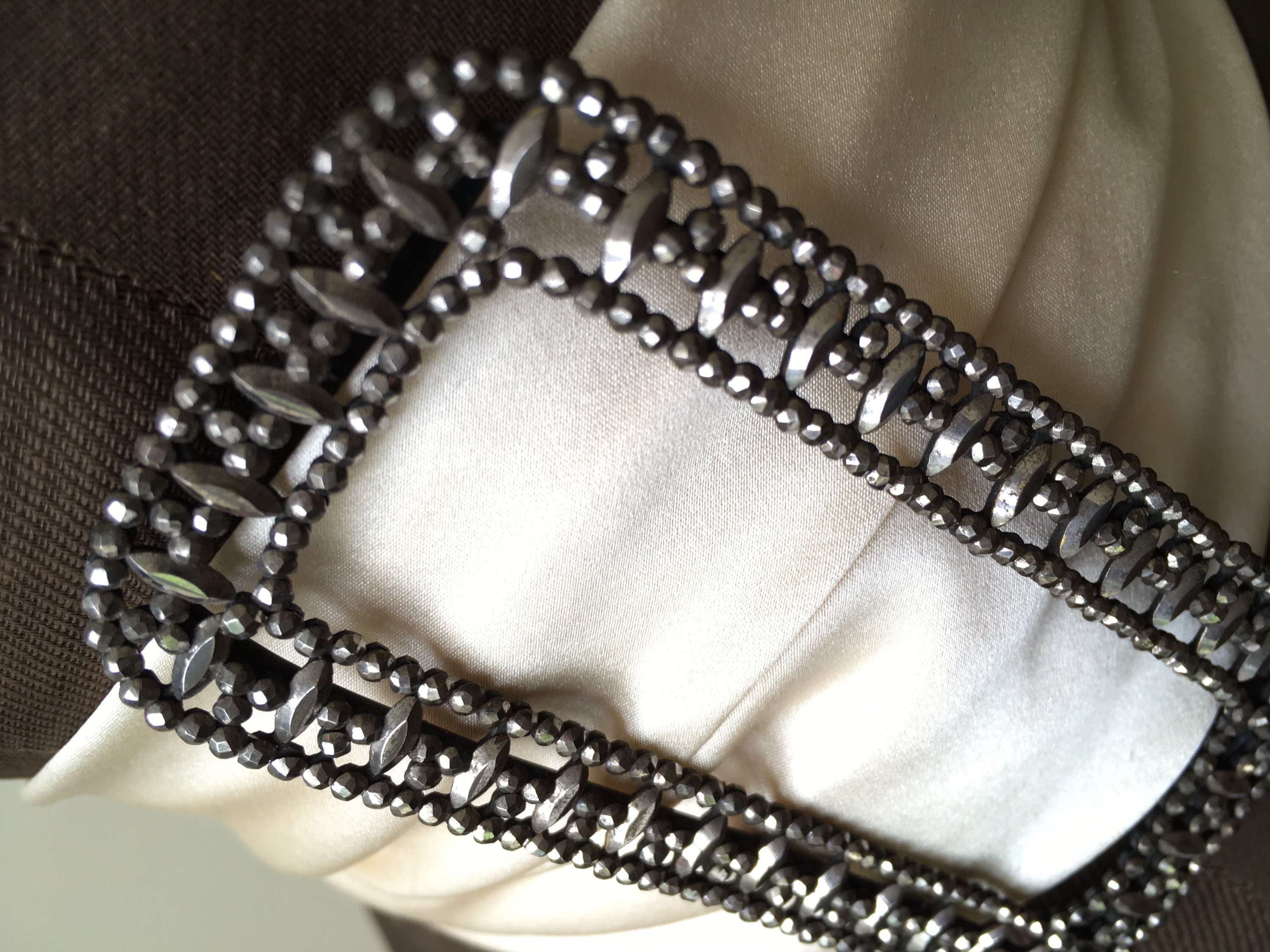 Antique Buckle in Cut Steel From France - Etsy