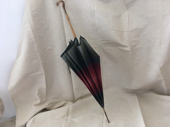 Vintage silk parasol - Gem