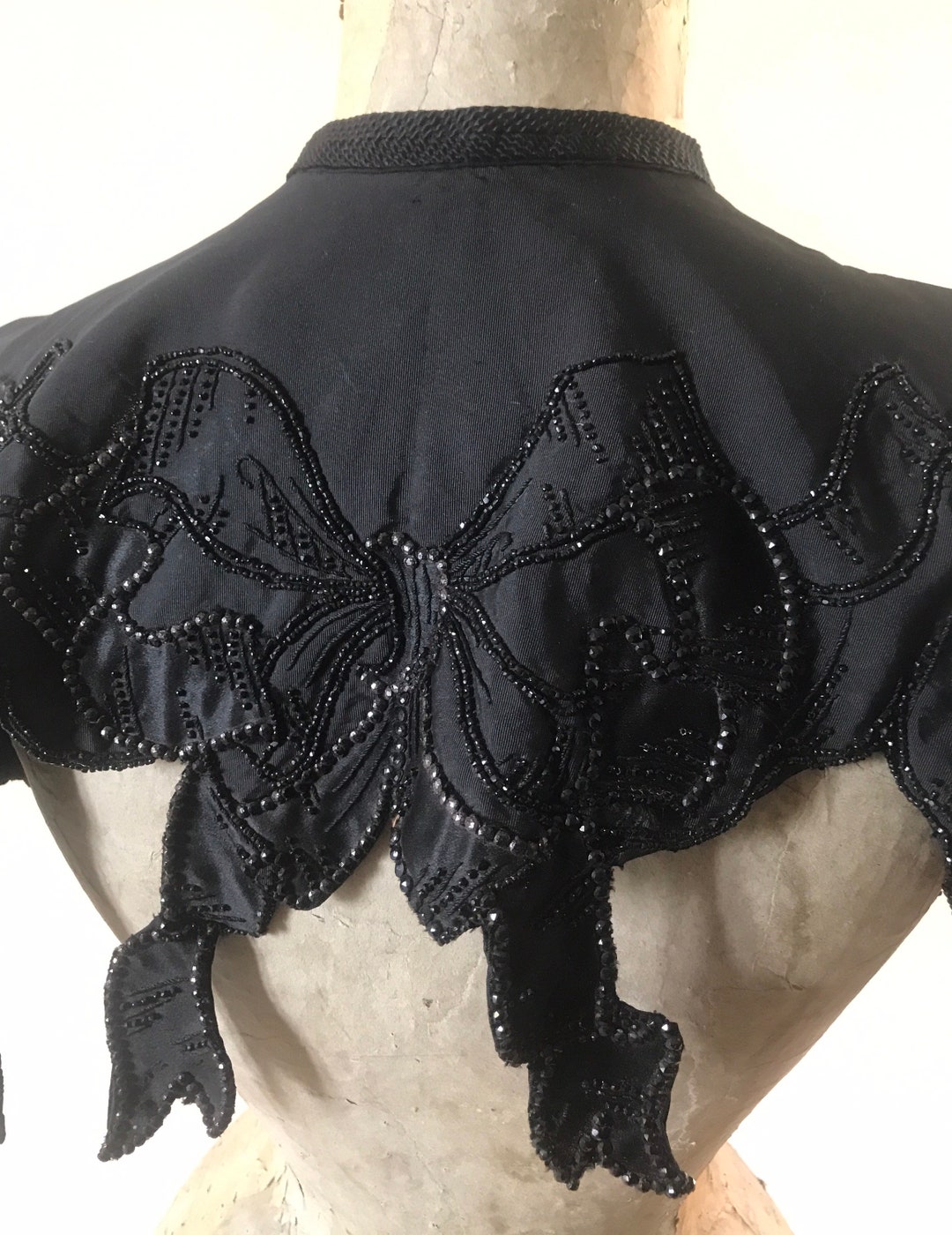Victorian Embroidered Cape - Etsy
