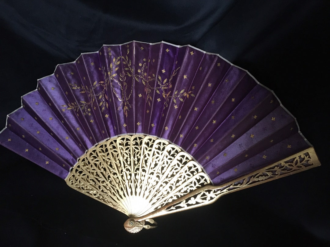 Antique French Fan, 19th Century - Etsy