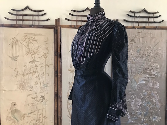 1900s Edwardian dress by Laperssonne - Gem