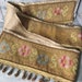 Cross Stitch Embroidered Panel of Fabric - Etsy