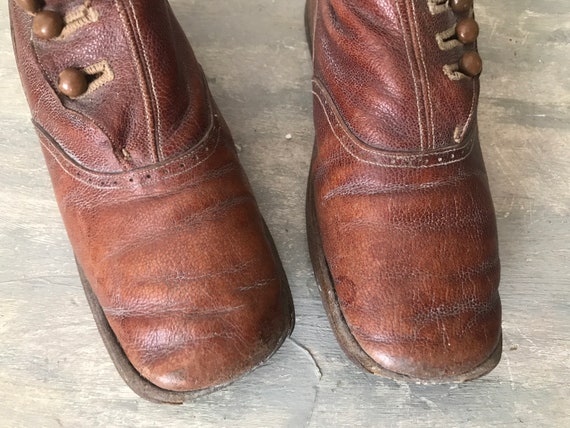 Edwardian childs button boots - Gem
