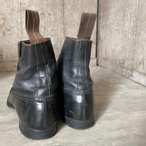 Edwardian Mens Leather Button Boots - Etsy