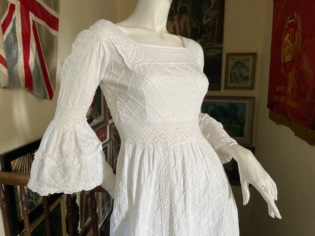 1970s Prairie Dress - Etsy
