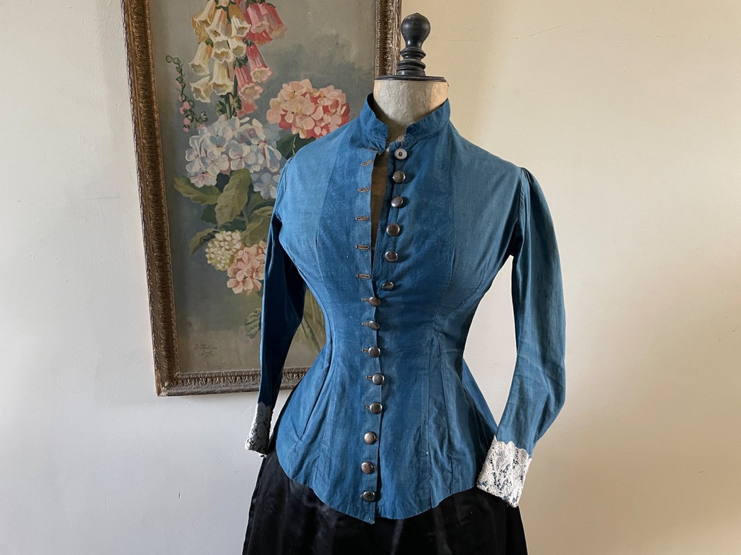 19th Century Indigo Jacket - Etsy