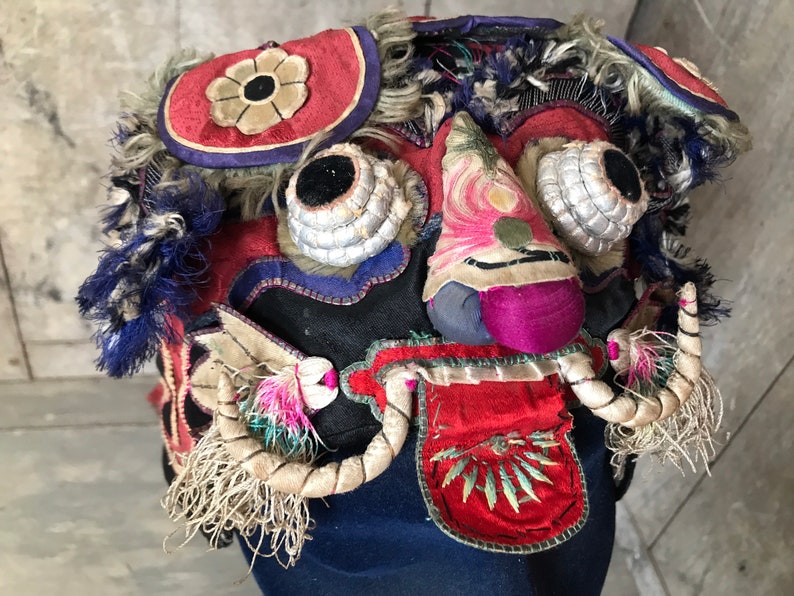 Antique Chinese Festival Tiger Hat - Etsy