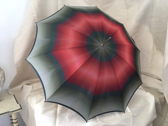 Vintage silk parasol - Gem