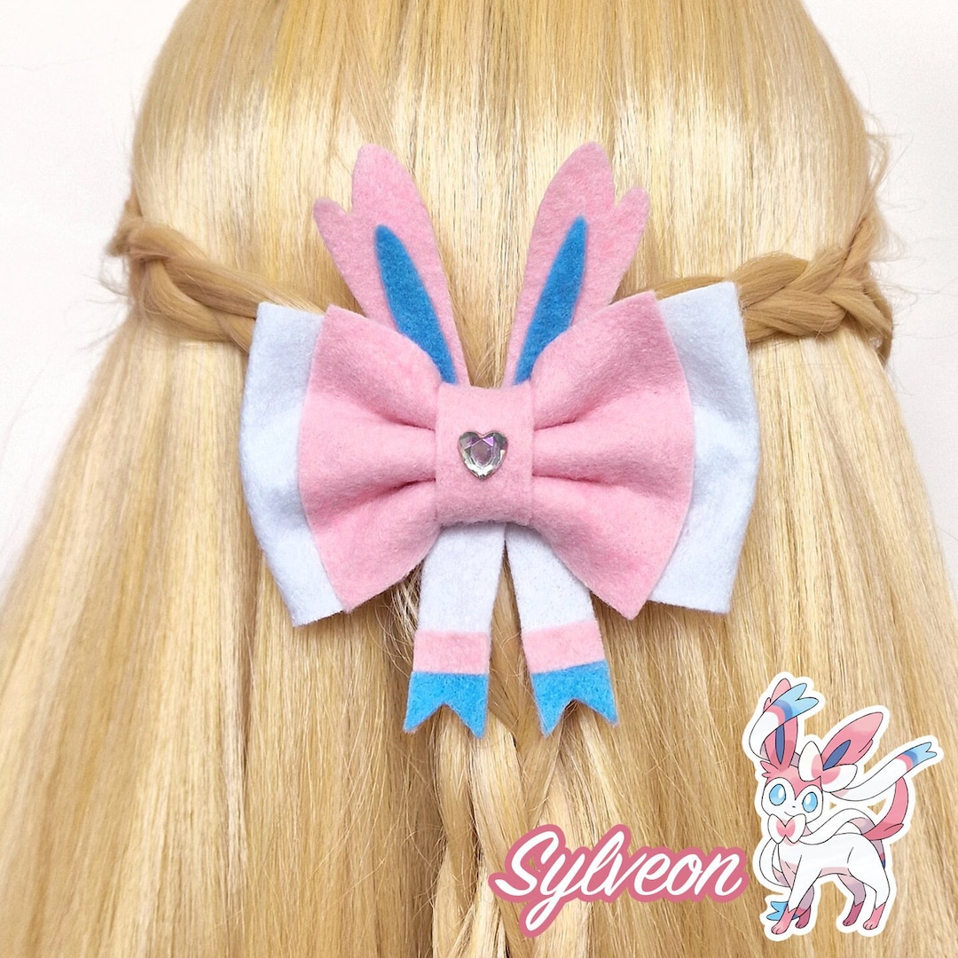 Sylveon Pokémon Bow // Pokemon, Umbreon, Sylveon, Eeveelutions, Eevee ...