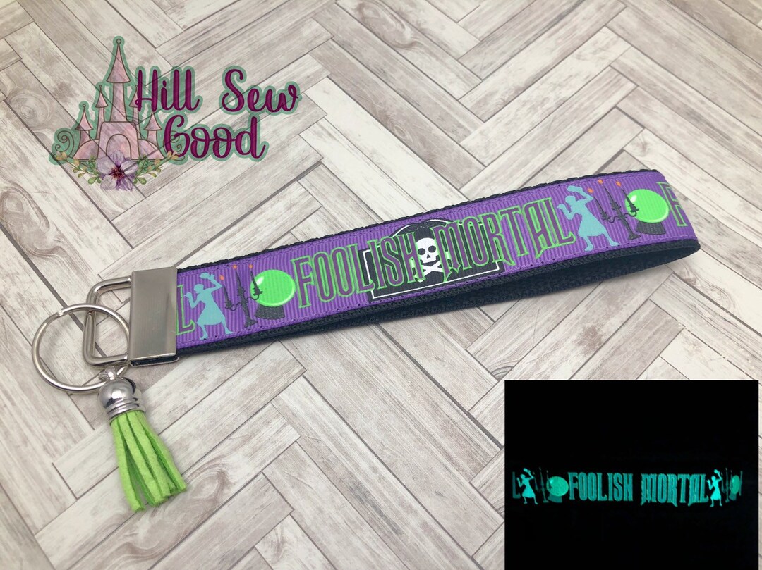 Ghosts Key Fob, Happy Haunts, Key Fob, - Etsy