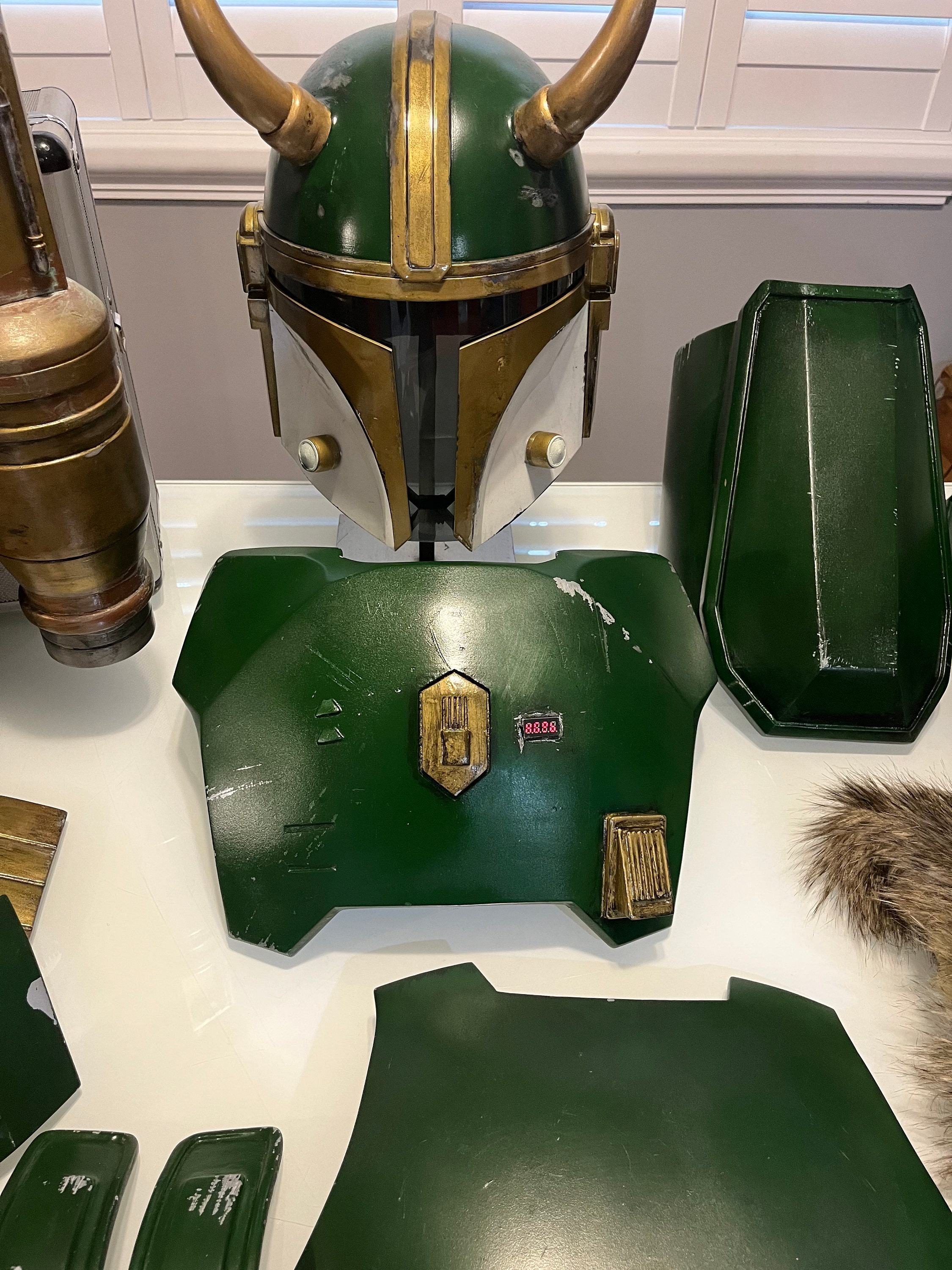 Mandalorian Loki Heavy Armor Cosplay Costume - Etsy