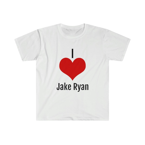 I Love Jake Shirt - Etsy